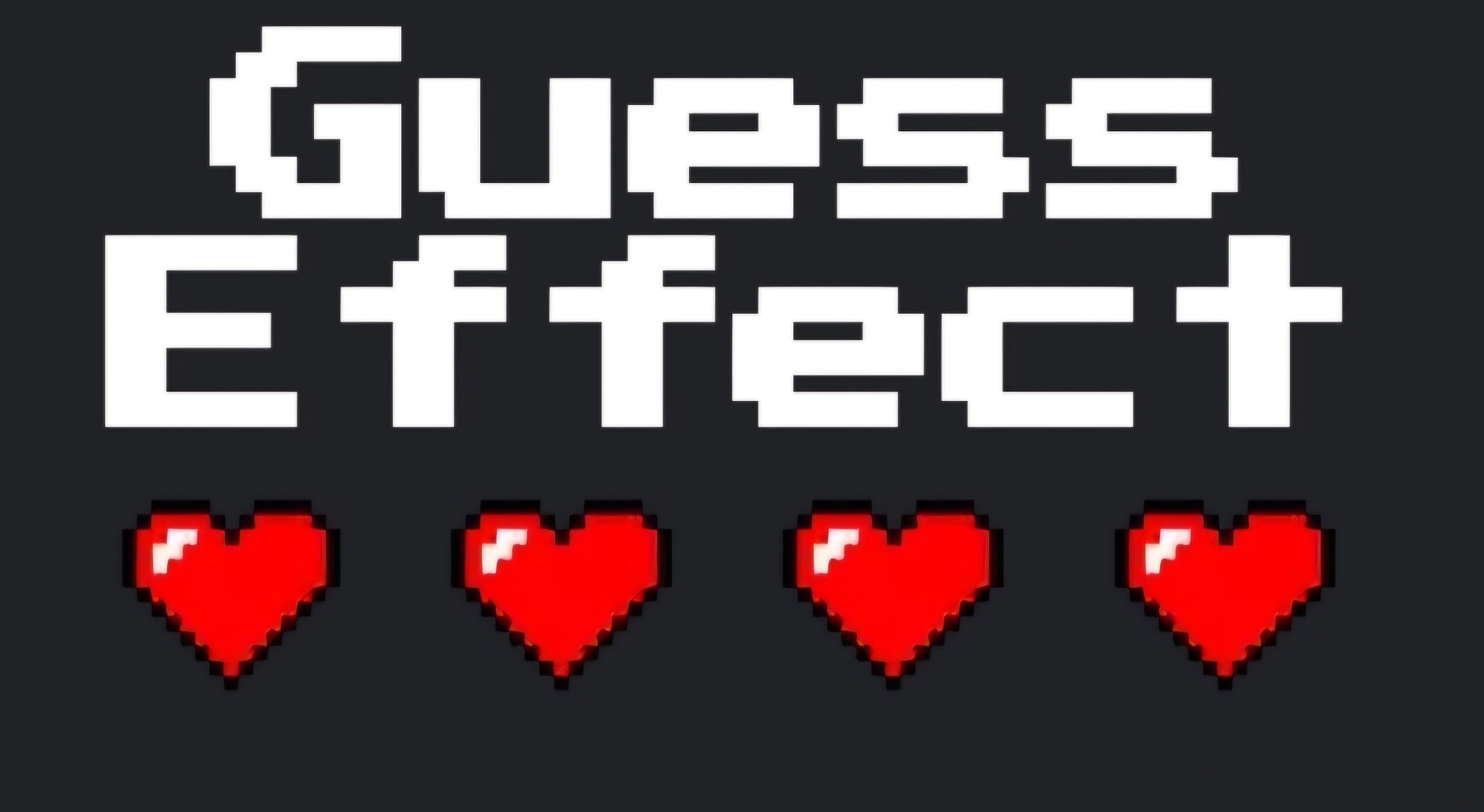 Guess Effect - Daily Video Game Guessing Game